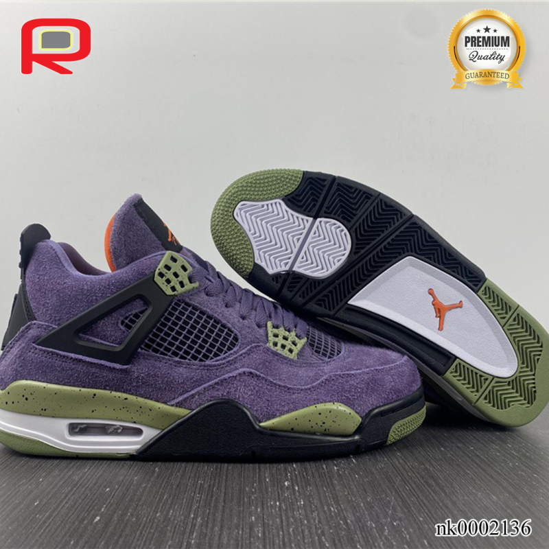 AJ 4 Canyon Purple Shoes Sneakers - nk0002136 - Rapcrushers