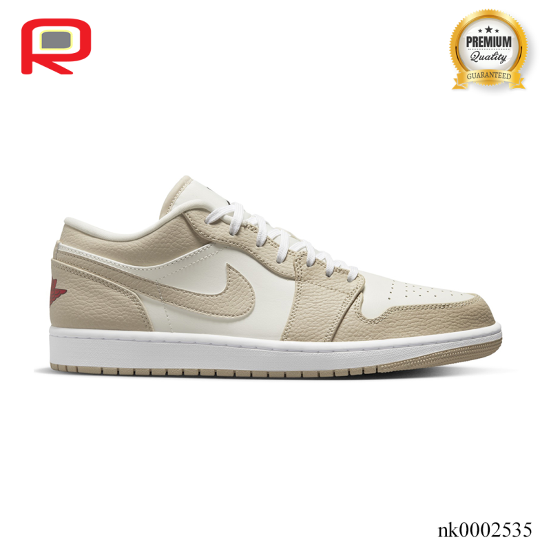 AJ 1 Low SE Sail Rattan University Red Shoes Sneakers - nk0002535 ...