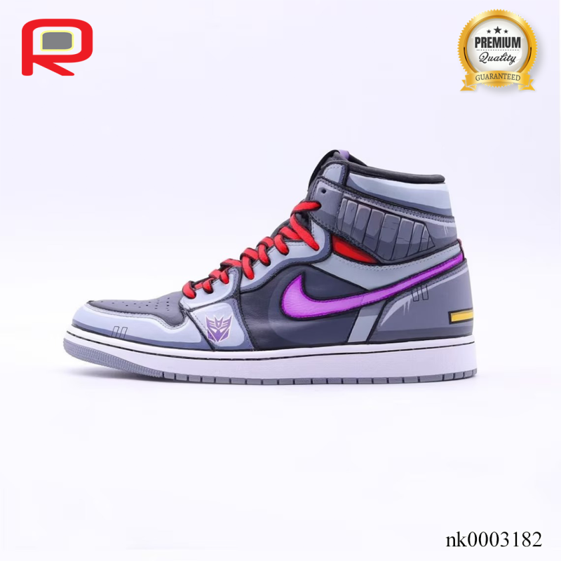 AJ 1 Megatron Transformer Edition Custom Shoes Sneakers - nk0003182 ...